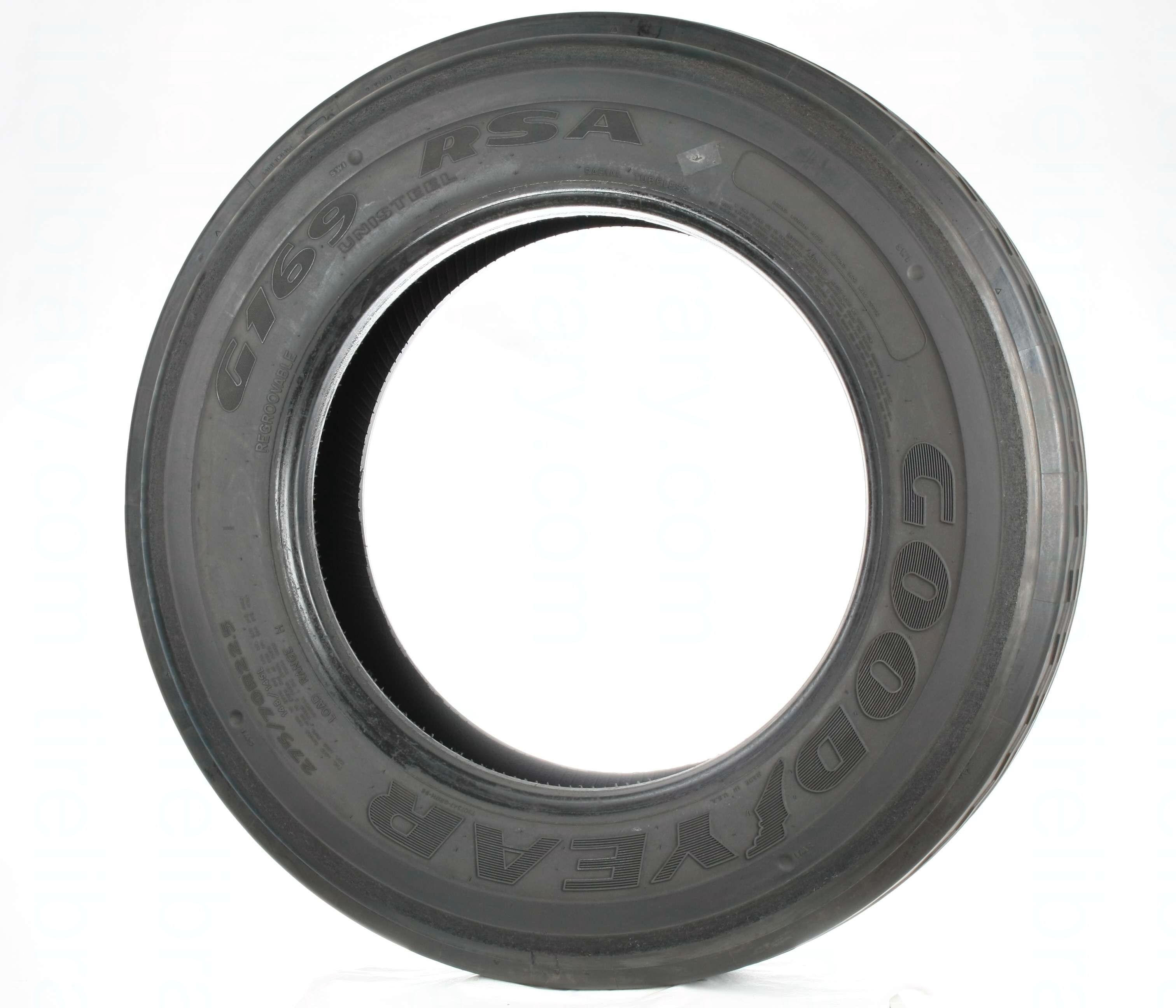 255/70R22.5 UNISTEEL G169 RSA - GOODYEAR - Tire Library