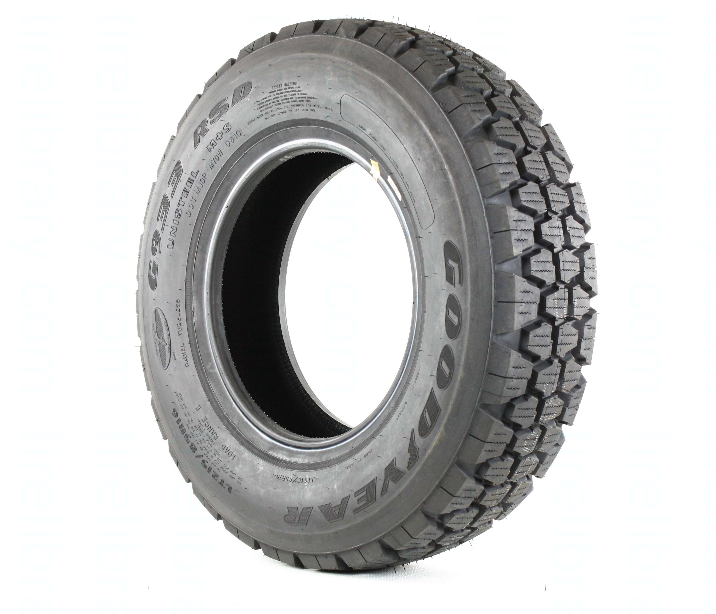 LT245/75R16 E TL G933 RSD ARMOR MAX - GOODYEAR - Tire Library