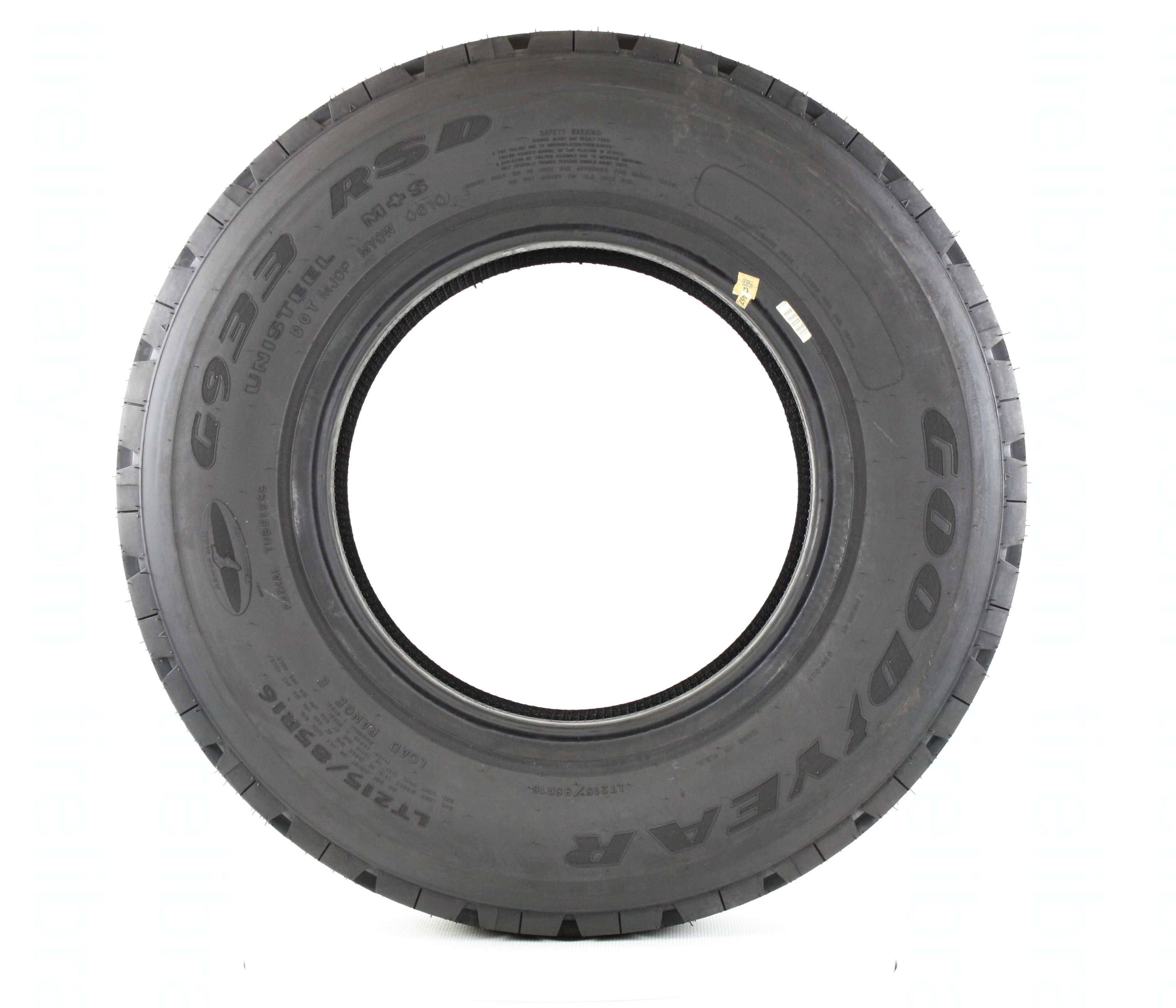 LT245/75R16 E TL G933 RSD ARMOR MAX - GOODYEAR - Tire Library