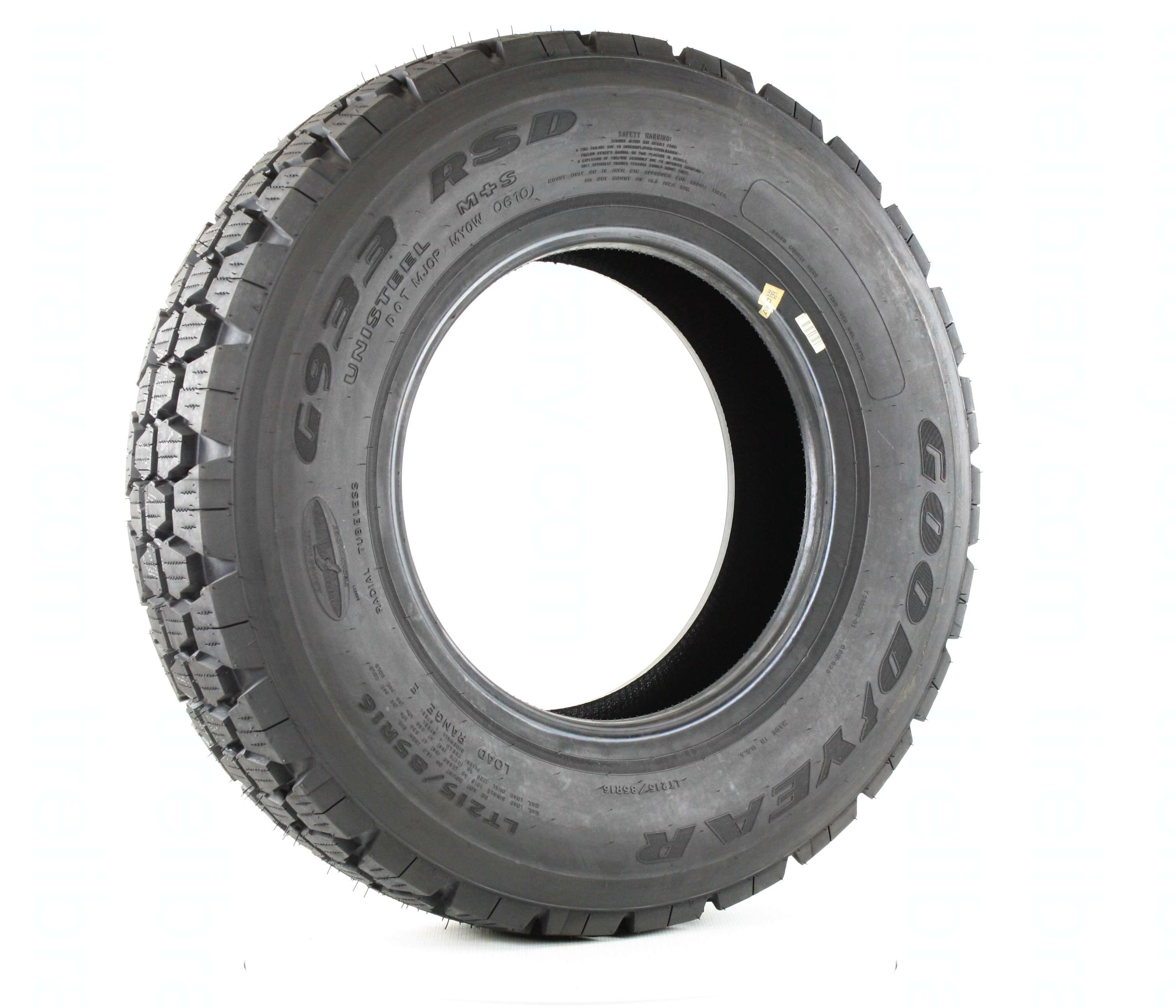 LT245/75R16 E TL G933 RSD ARMOR MAX - GOODYEAR - Tire Library