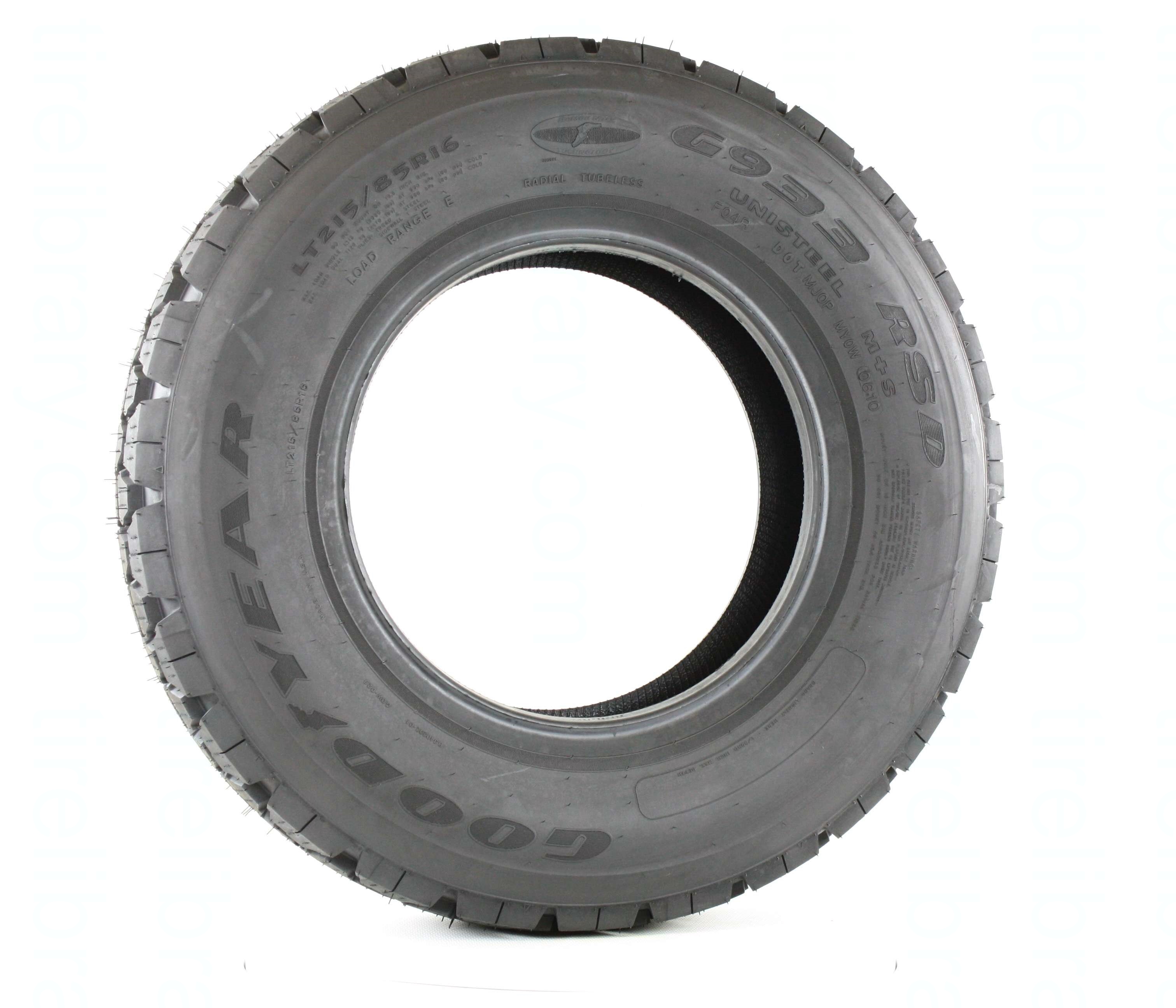 LT245/75R16 E TL G933 RSD ARMOR MAX - GOODYEAR - Tire Library