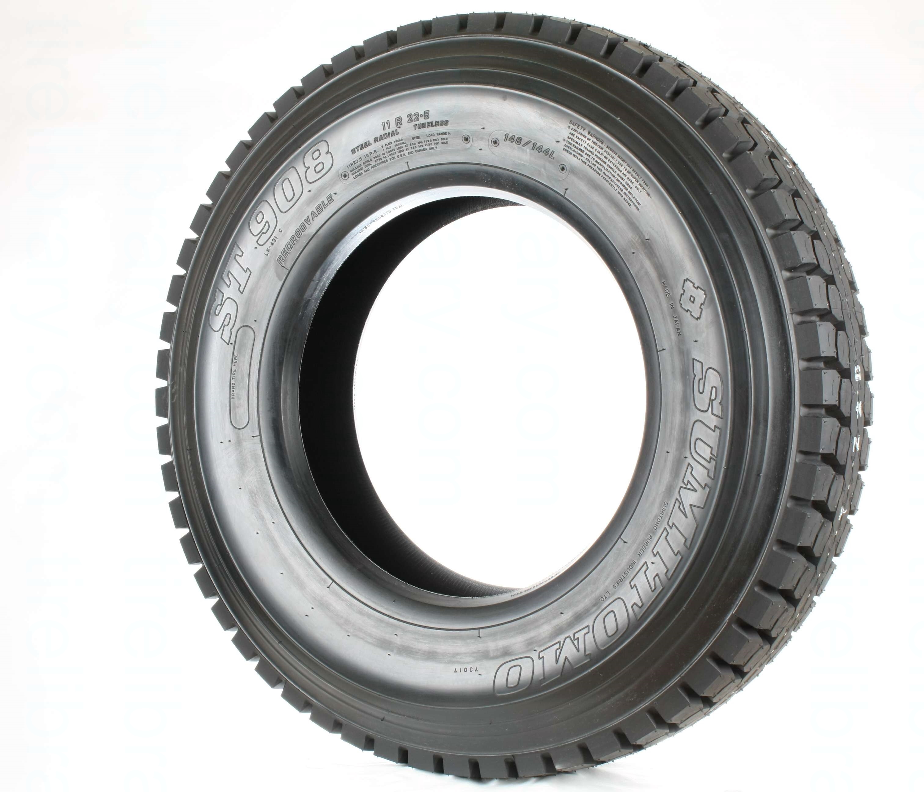 11R24.5 H ST908 - SUMITOMO - Tire Library