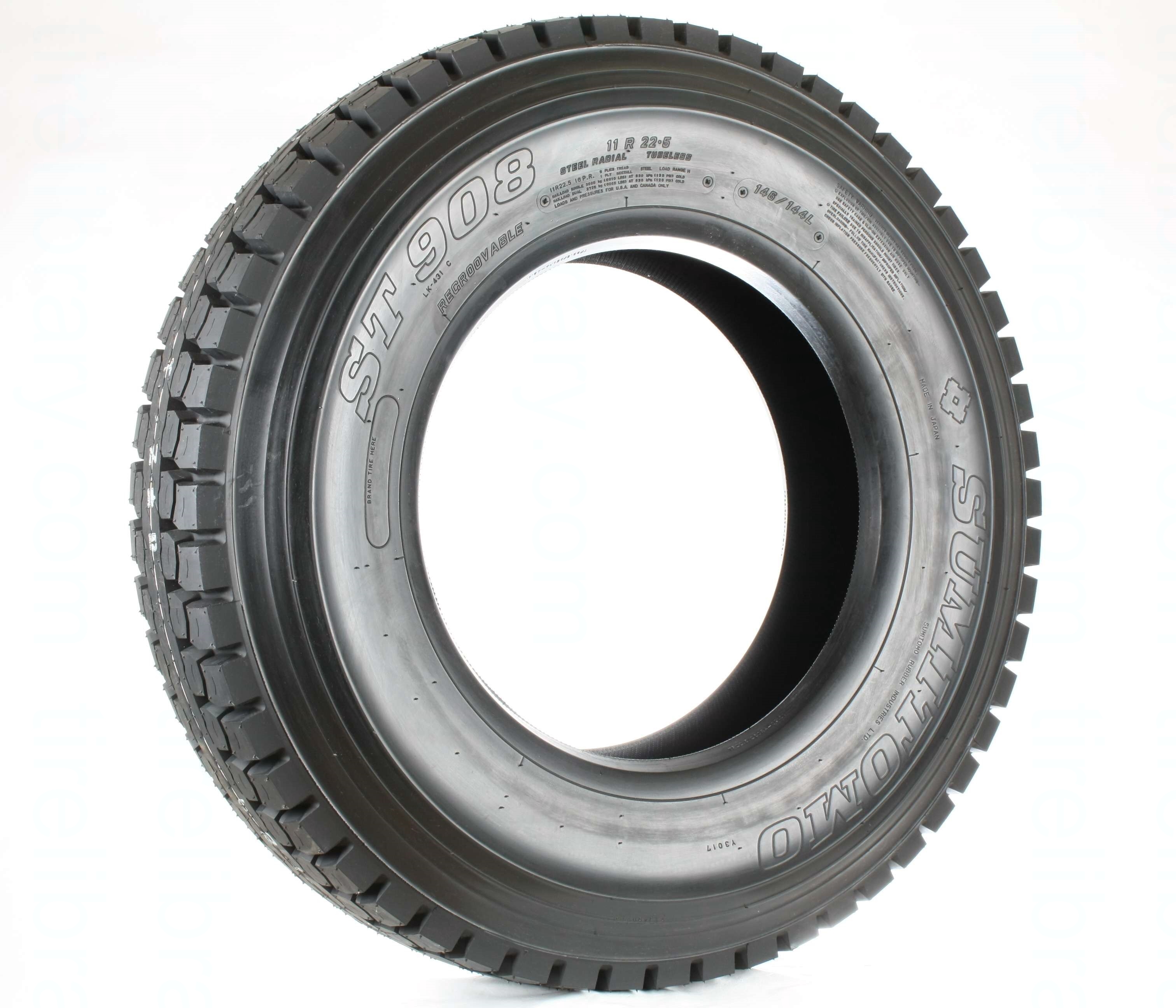 11R24.5 H ST908 - SUMITOMO - Tire Library