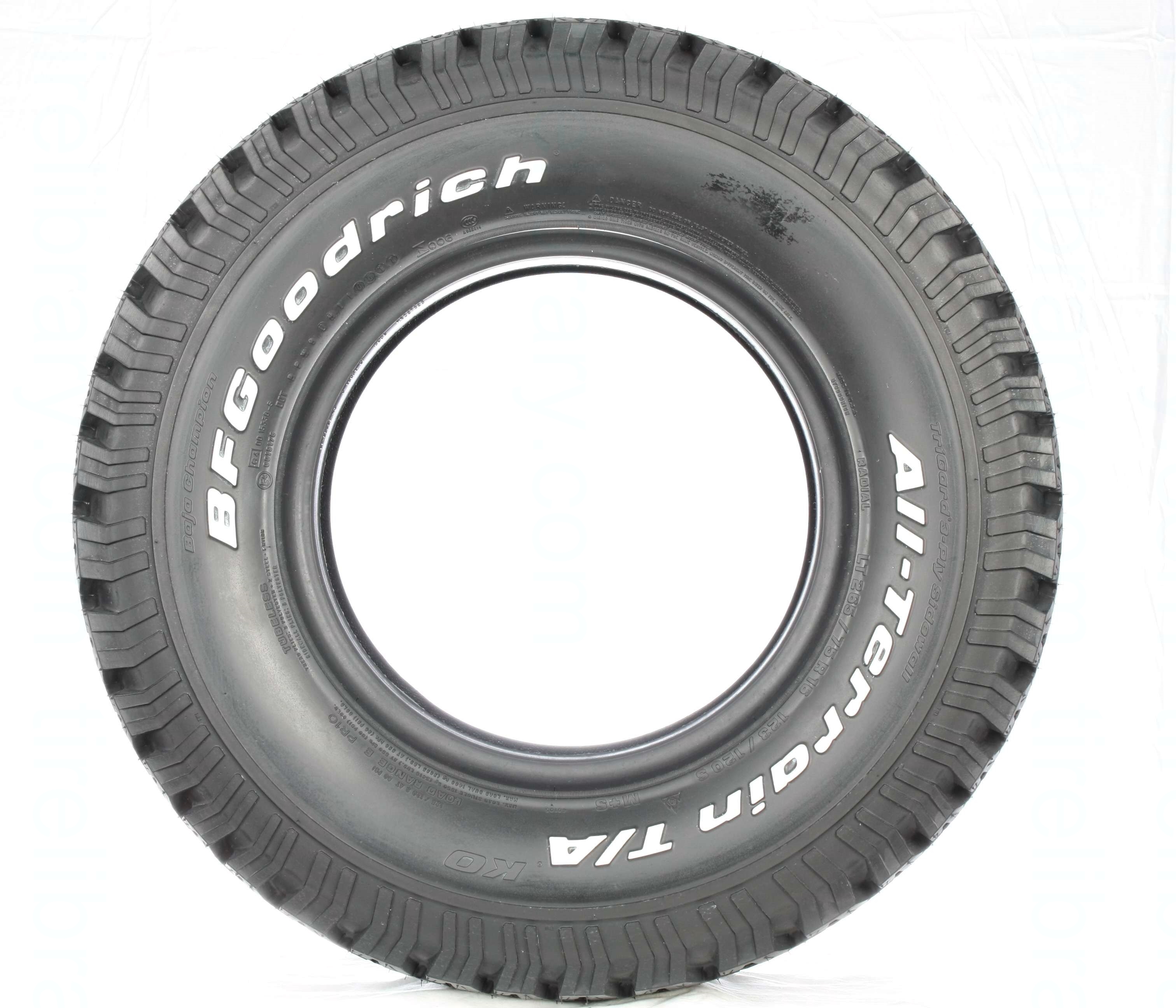 LT265/65R18 E ALL-TERRAIN T/A KO - BFGOODRICH - Tire Library