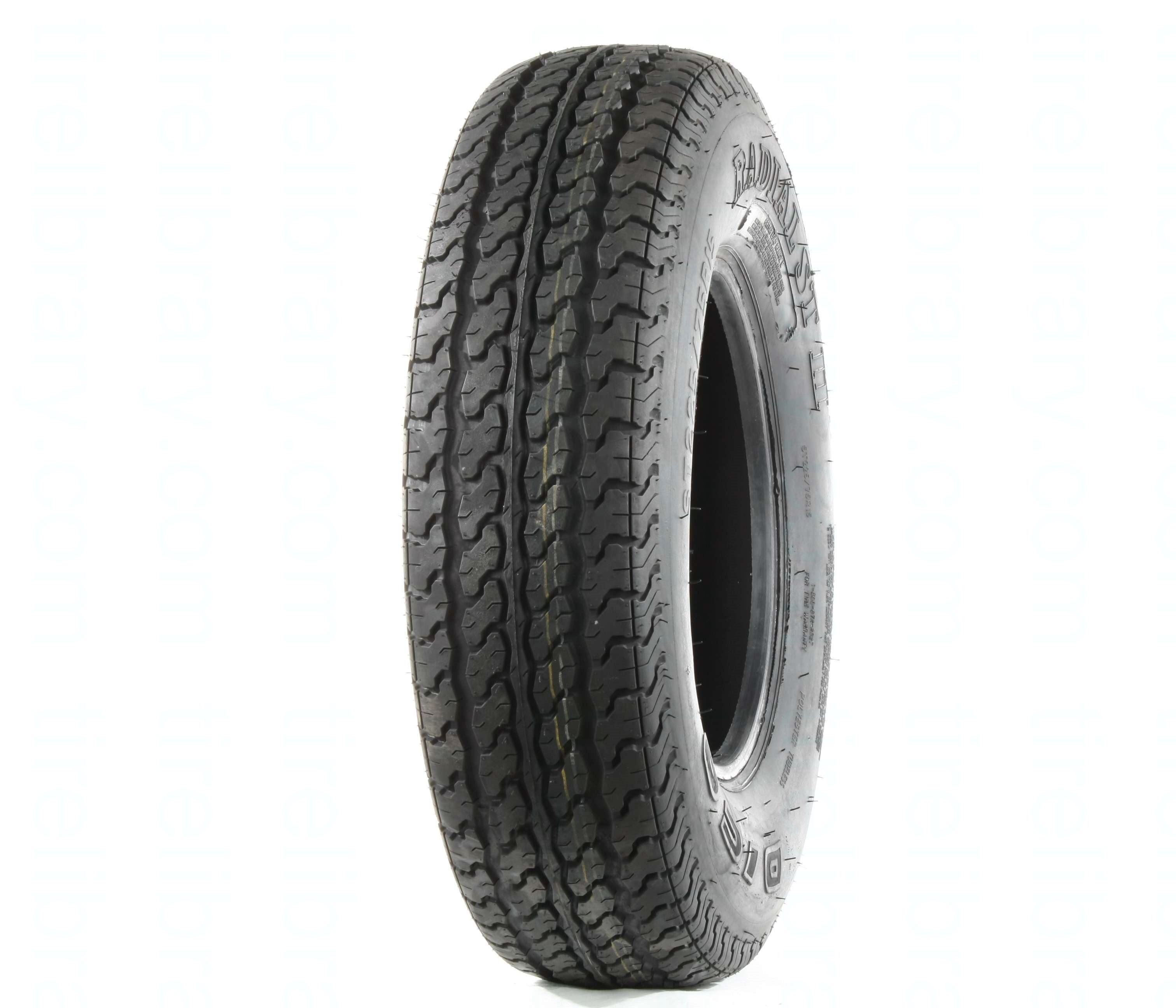 ST205/75R14 C TL RADIAL ST II (TRAILER USE ONLY) - TITAN - Tire Library