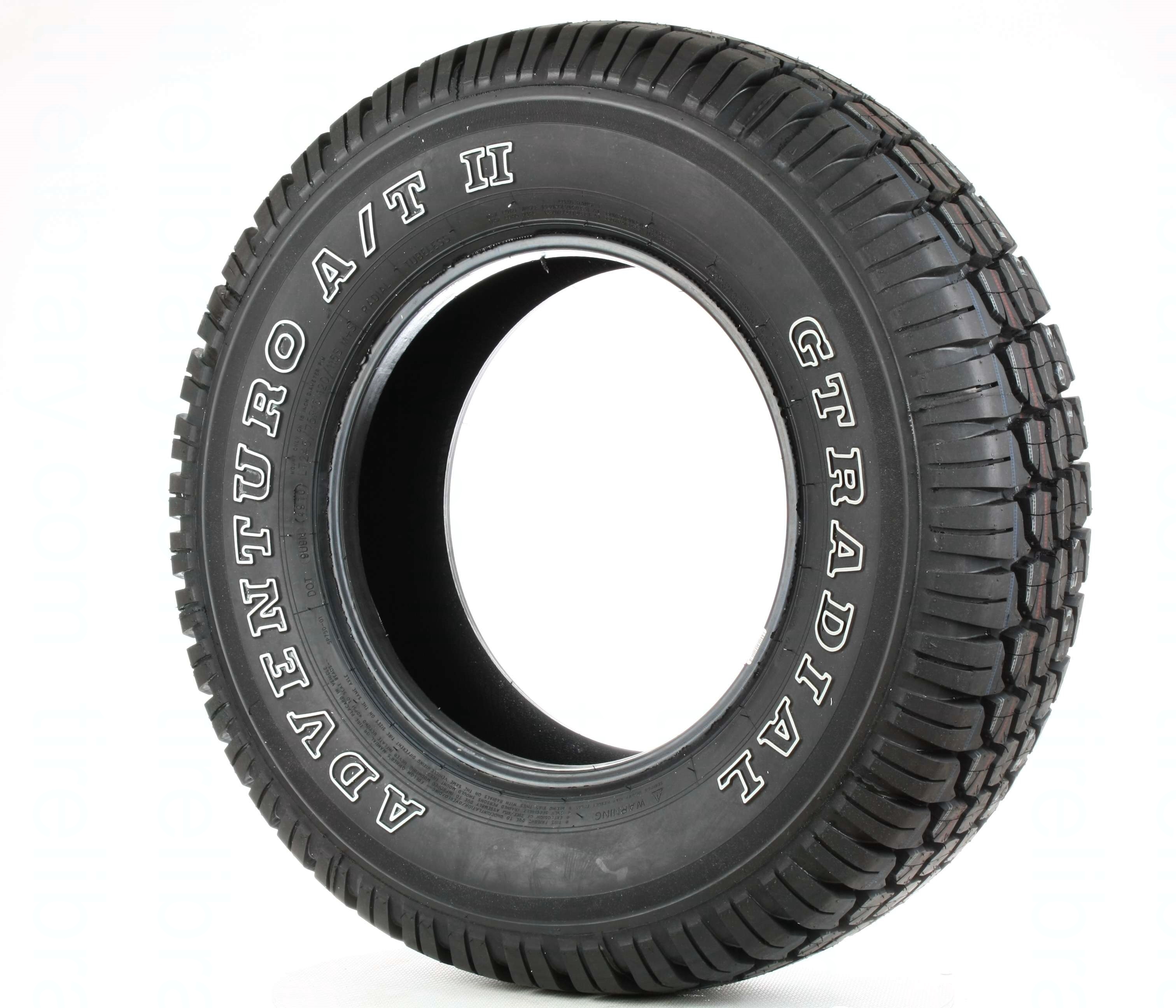 LT245/75R17 ADVENTURO A/T II - GT RADIAL - Tire Library