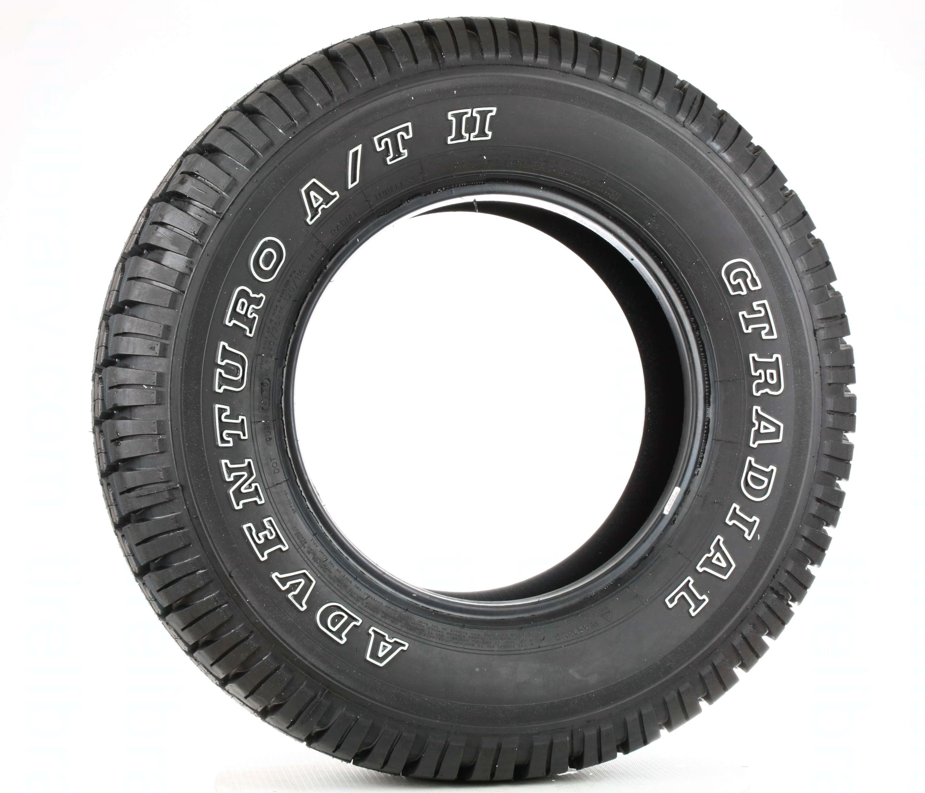 LT285/75R16 ADVENTURO A/T II - GT RADIAL - Tire Library