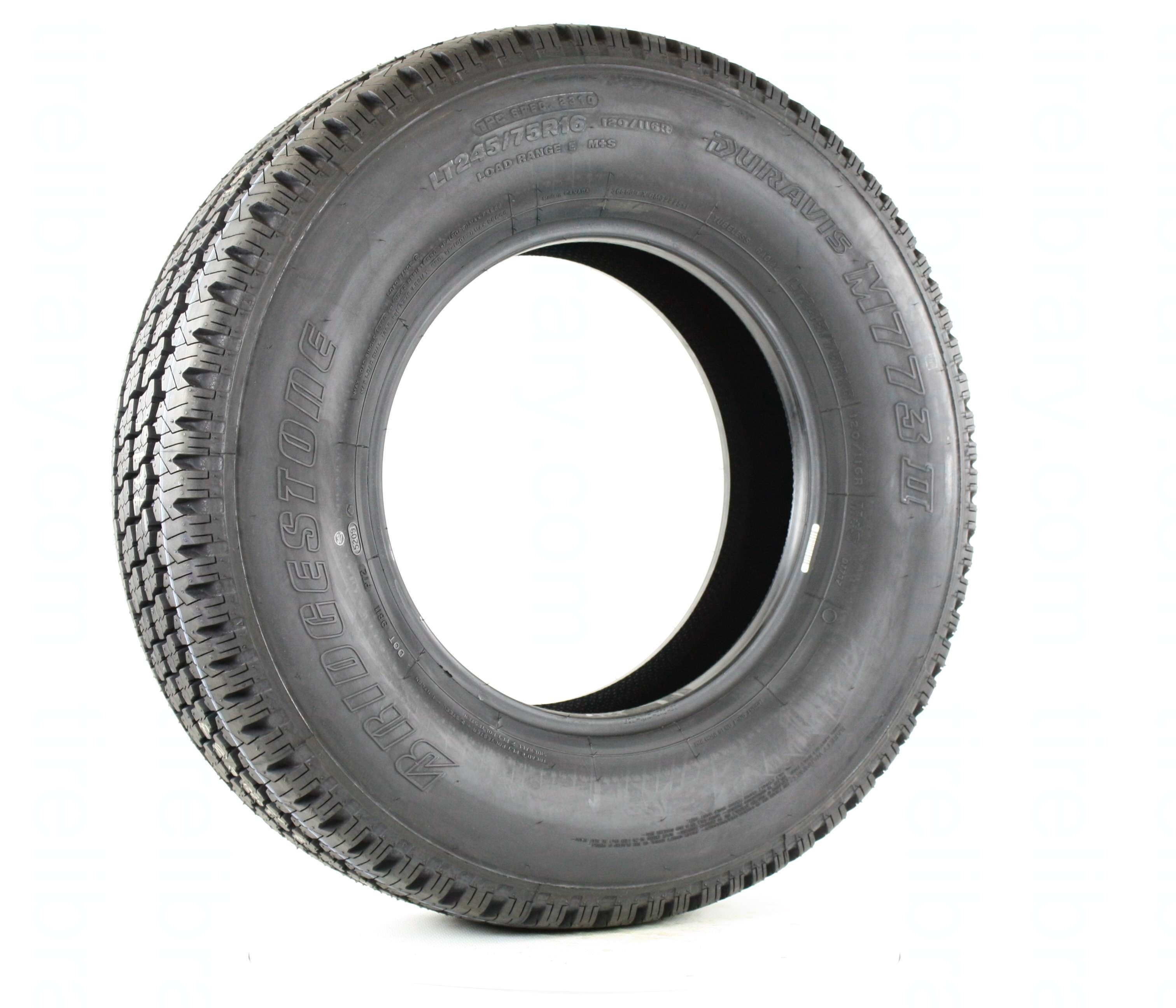 LT245/75R16 E DURAVIS M773 II OE - BRIDGESTONE - Tire Library