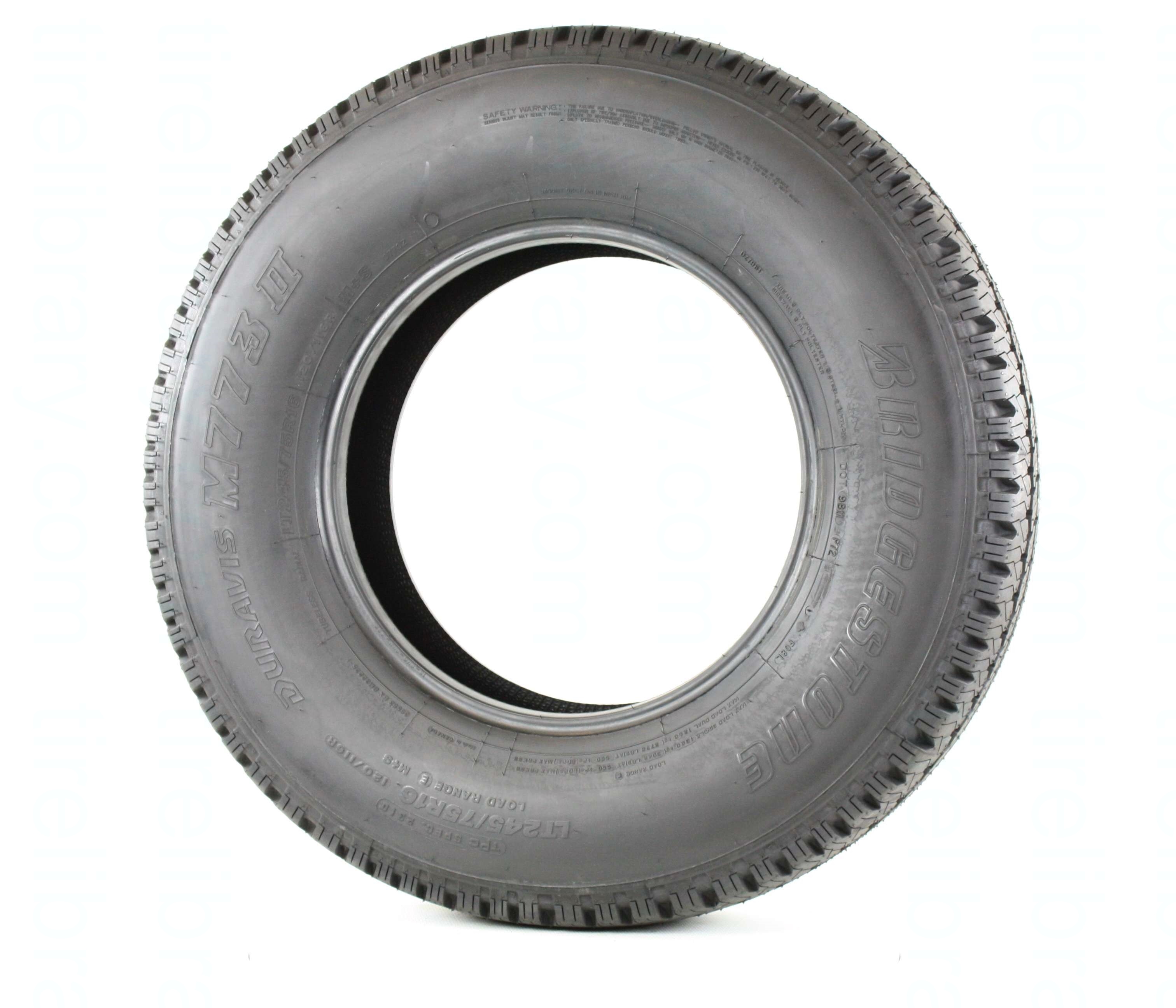 LT245/75R16 E DURAVIS M773 II OE - BRIDGESTONE - Tire Library