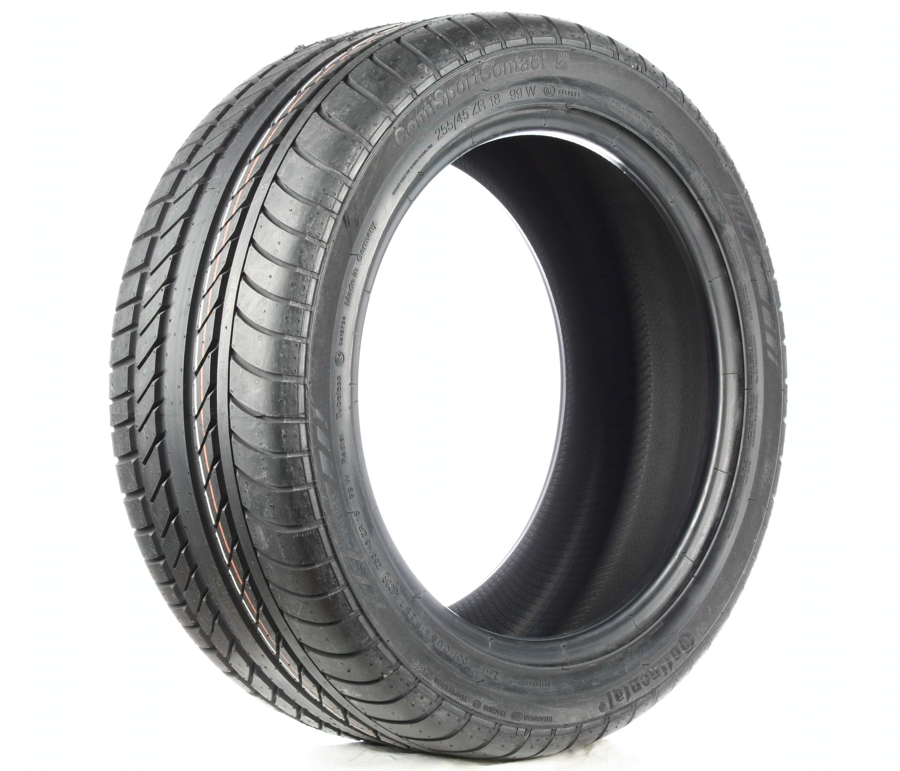 255/45ZR18 CONTISPORTCONTACT - CONTINENTAL - Tire Library